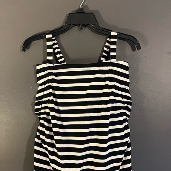 Tops | Free Assembly Blackwhite Blouse | Poshmark